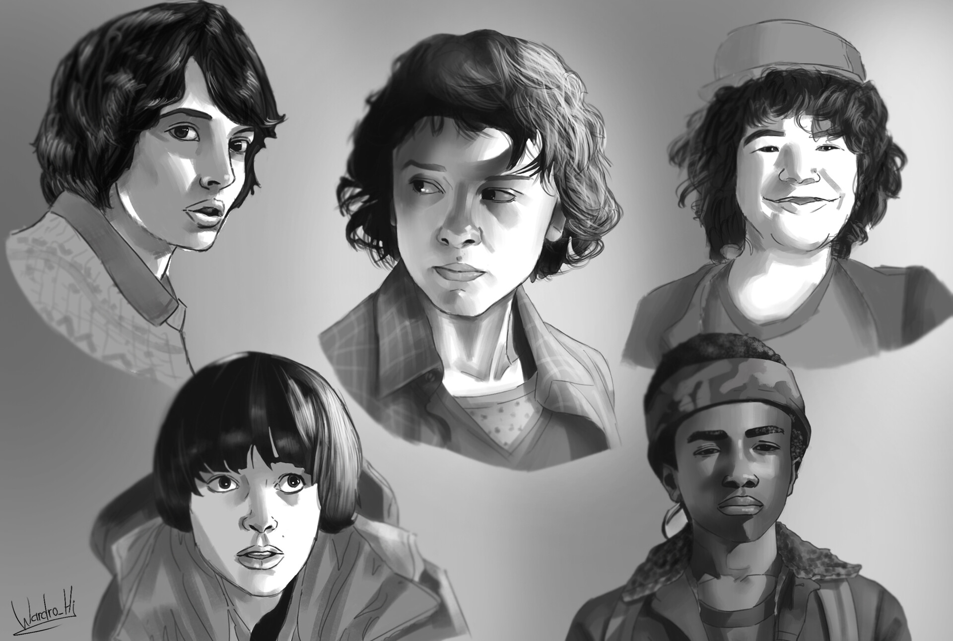 ArtStation - Stranger Things