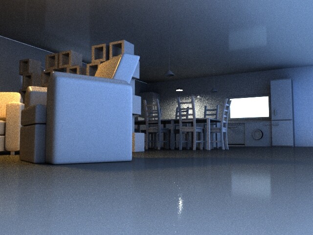 ArtStation - 3D Daylight Room