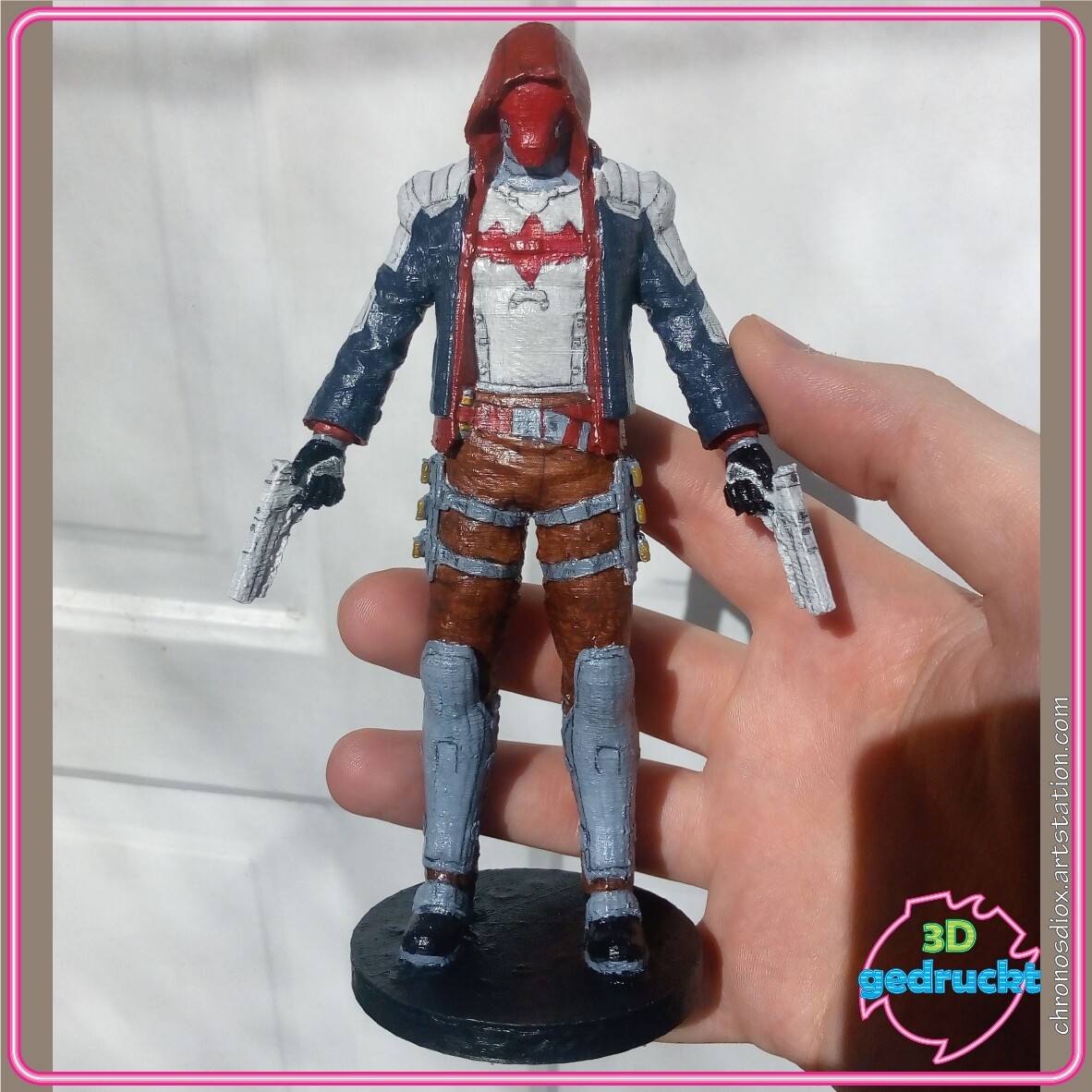 ArtStation - Red Hood fanart 3d printed figure