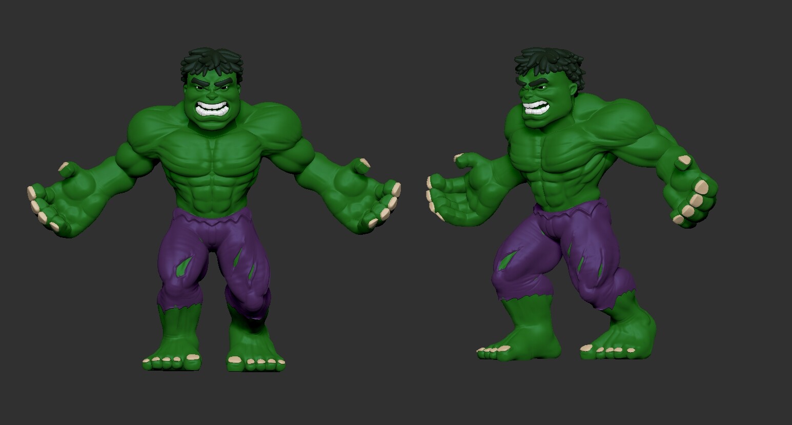 ArtStation - HULK sculpt