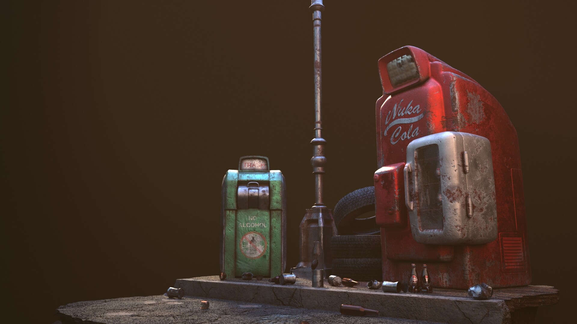 ArtStation - Fallout Diorama