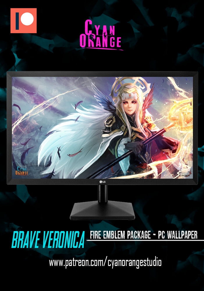 Cyan Orange - Brave Veronica - Fire Emblem Package - Patreon Content