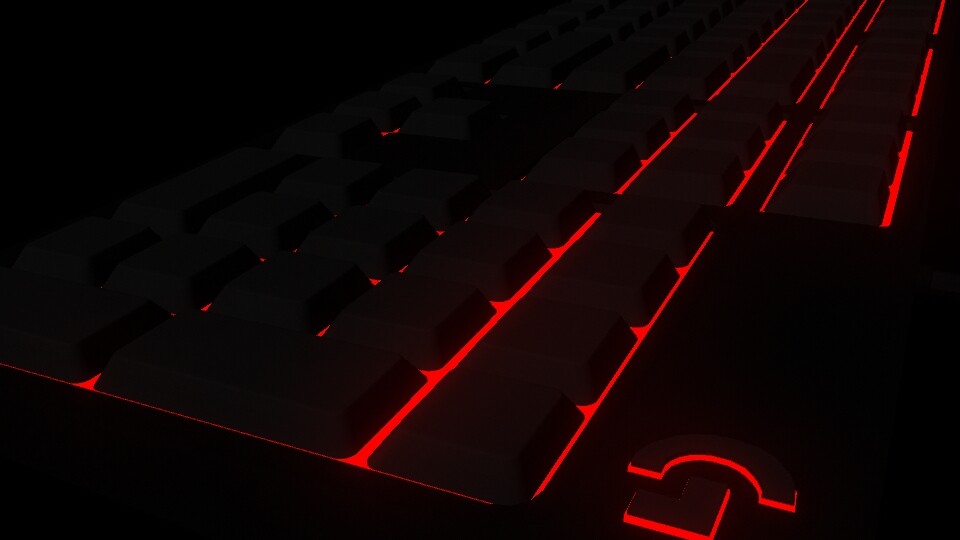 ArtStation - Logitech Keyboard