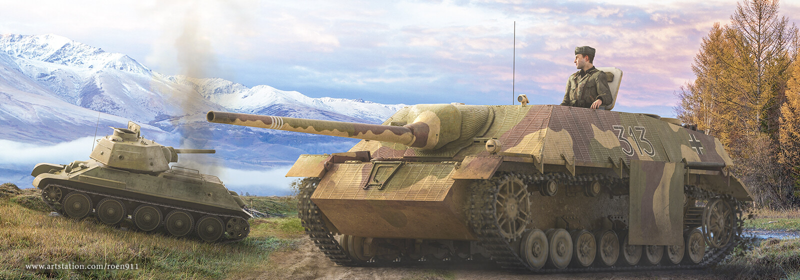 Antonis (rOEN911) Karidis - Panzerkampfwagen IV Scene