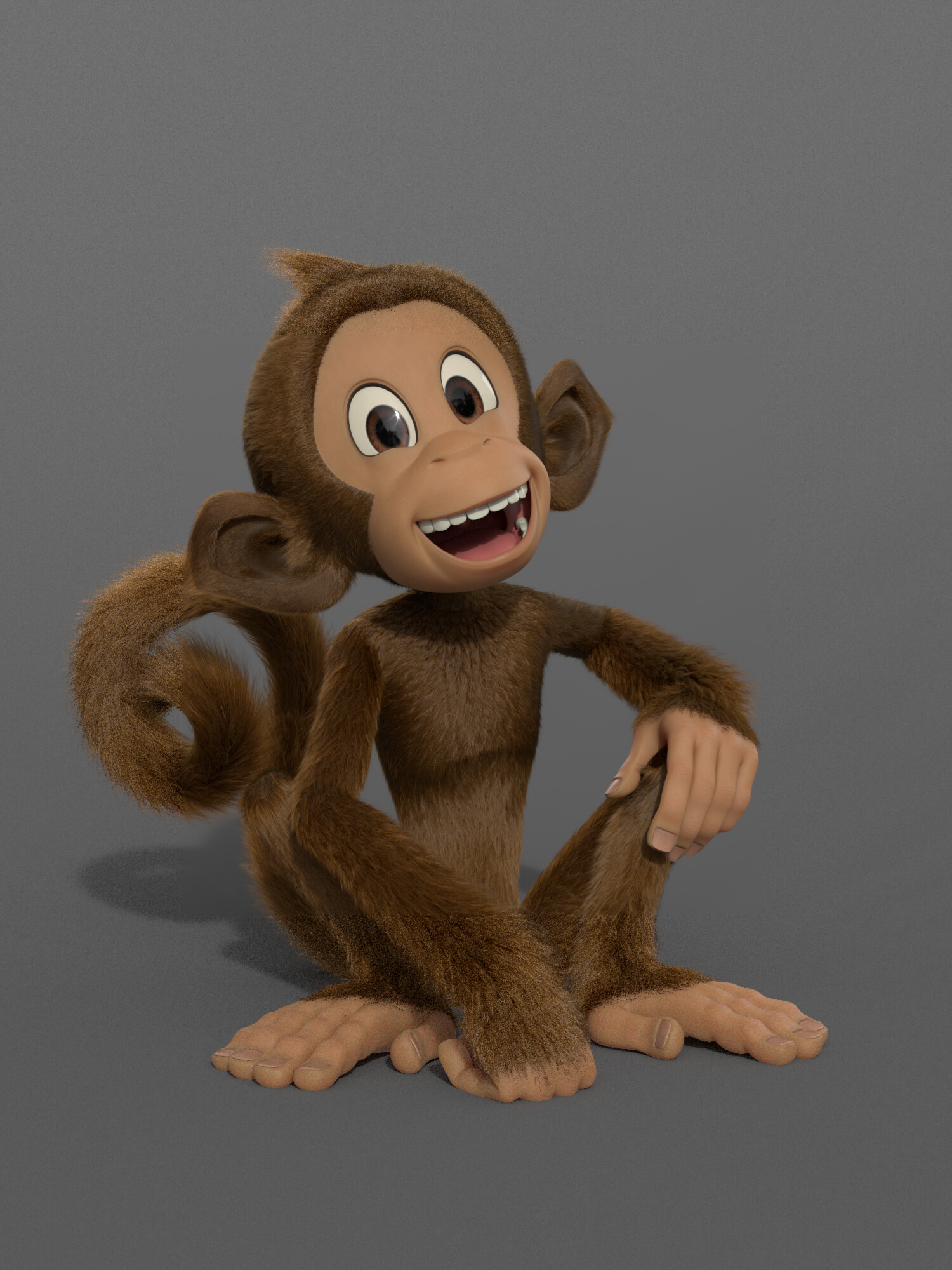 ArtStation - Monkey Di 3d chracter