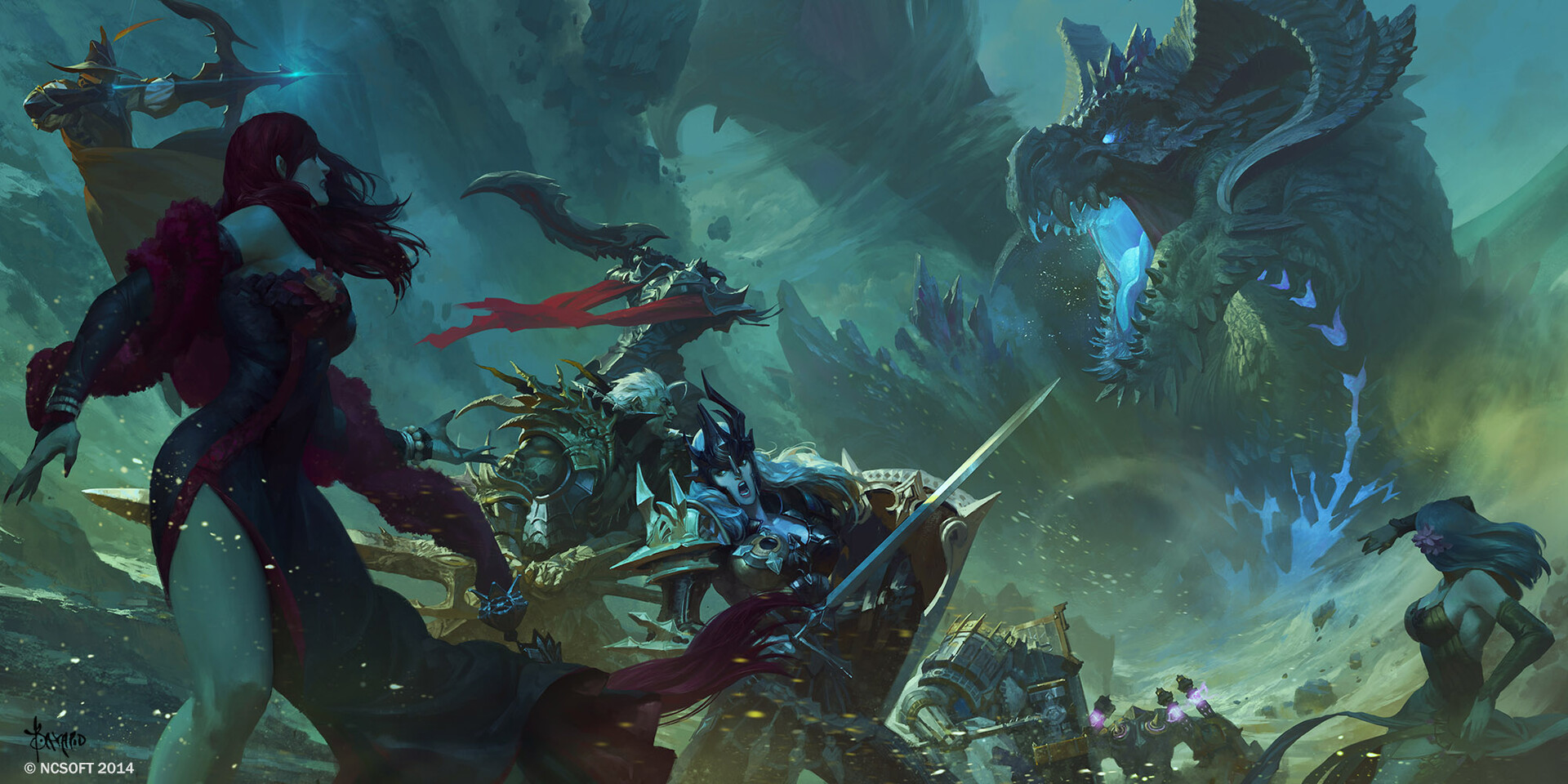 Dragon Boss by Bayard Wu : r/ImaginaryBattlefields