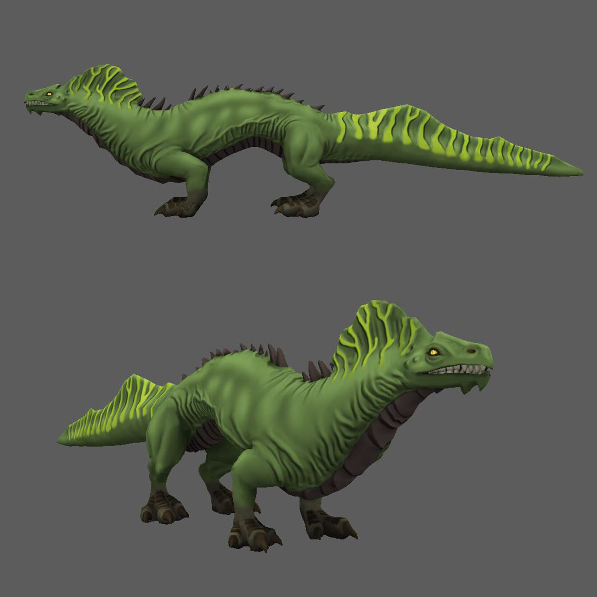 ArtStation - Lizard character