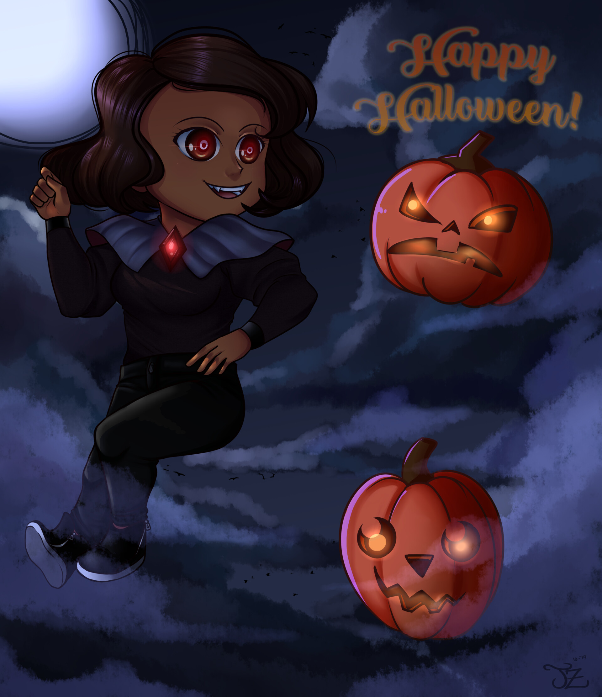 ArtStation - Halloween 2019 + Process Timelapse