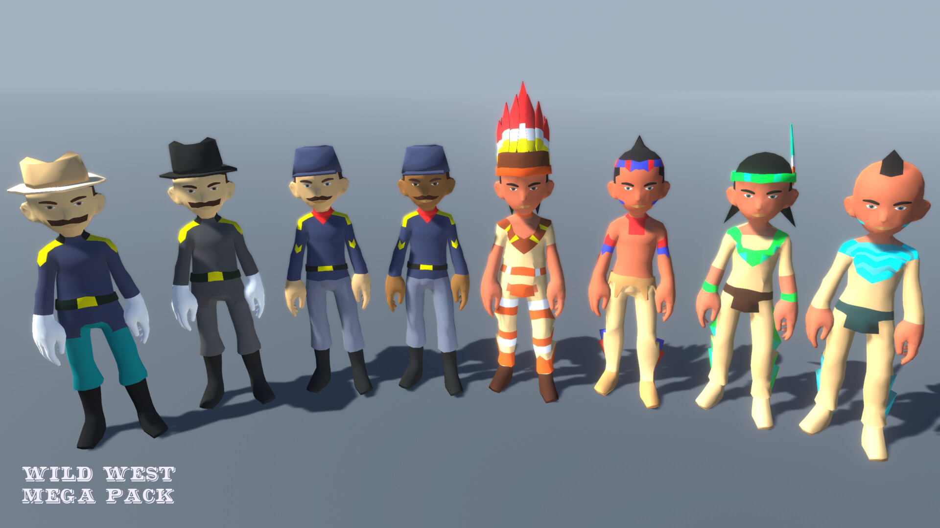 New Vision Studios - Wild West Mega Pack