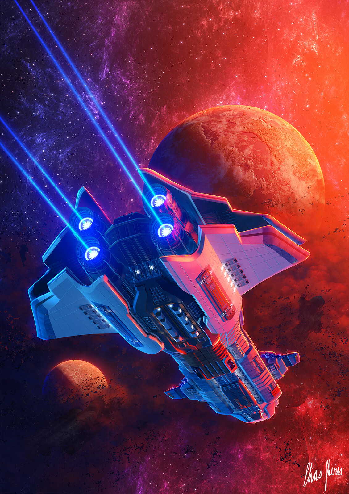 ArtStation - Ashes of the Past: Ether War Book II