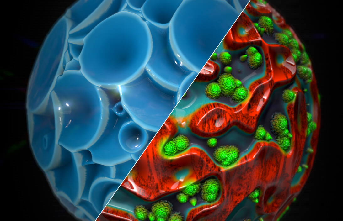 ArtStation - Tessellation experiments, Substance Designer