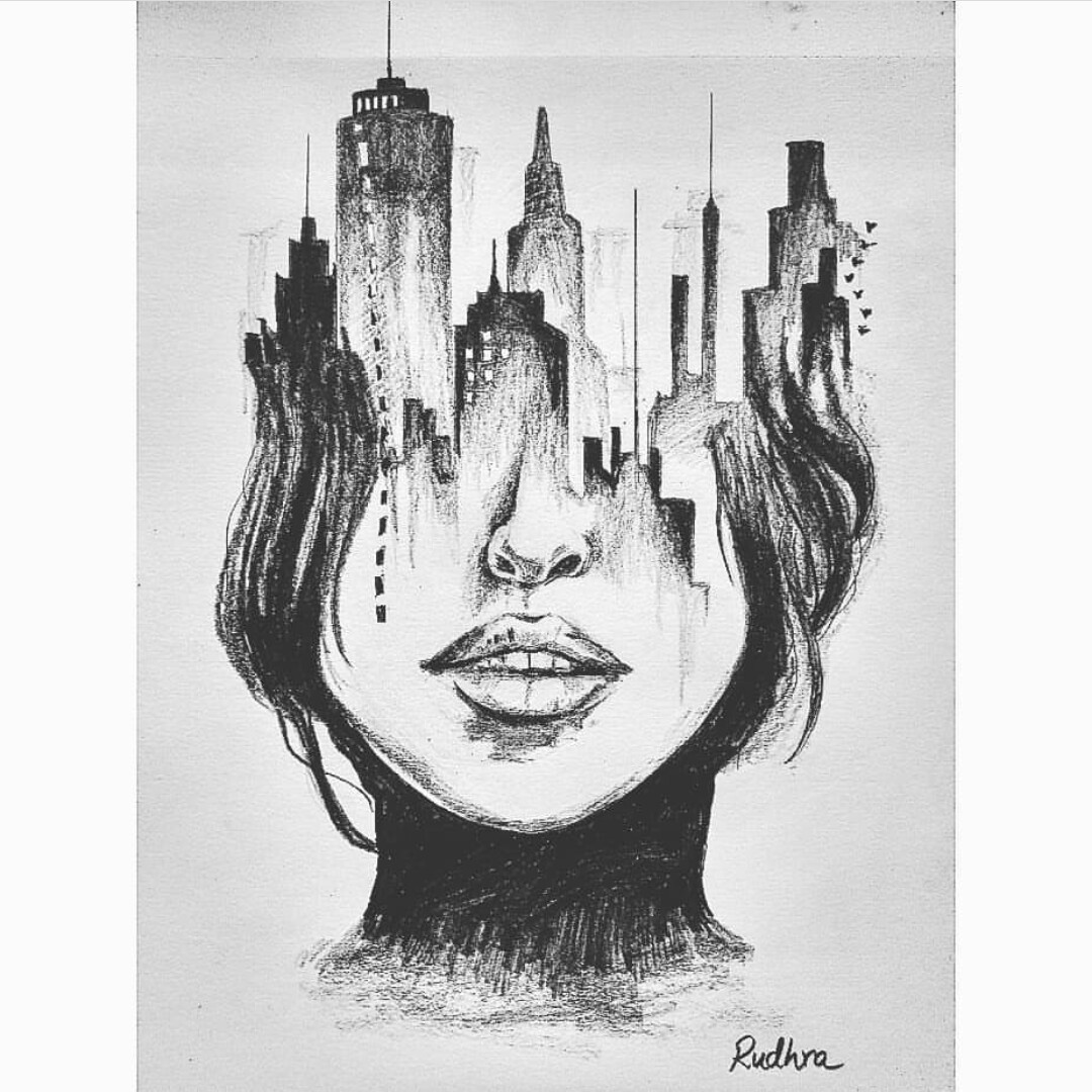 Rudhra Shanmuganathan - Pencil Sketch