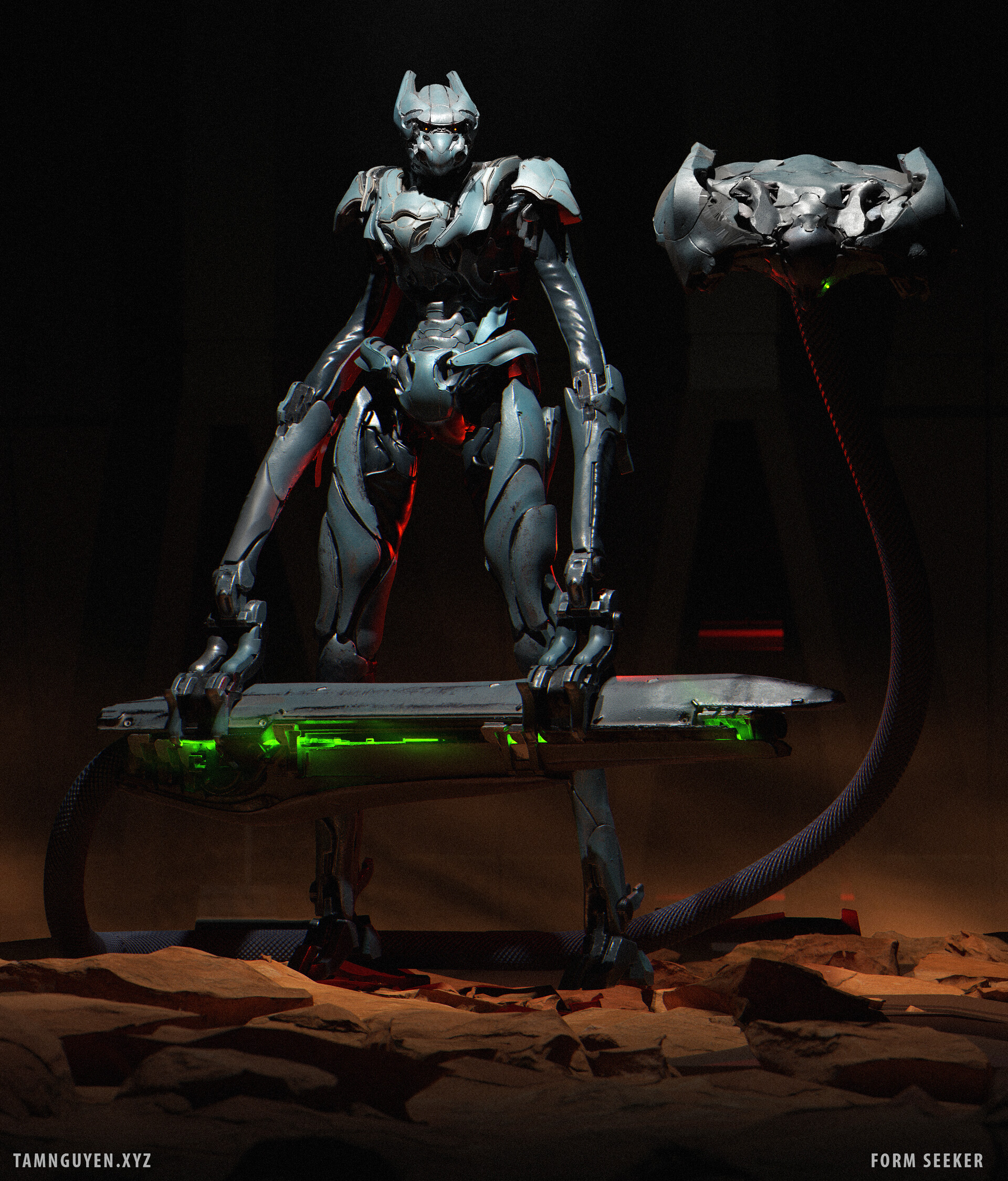 Tam Nguyen Concept Designer - FORMS: GUNNER