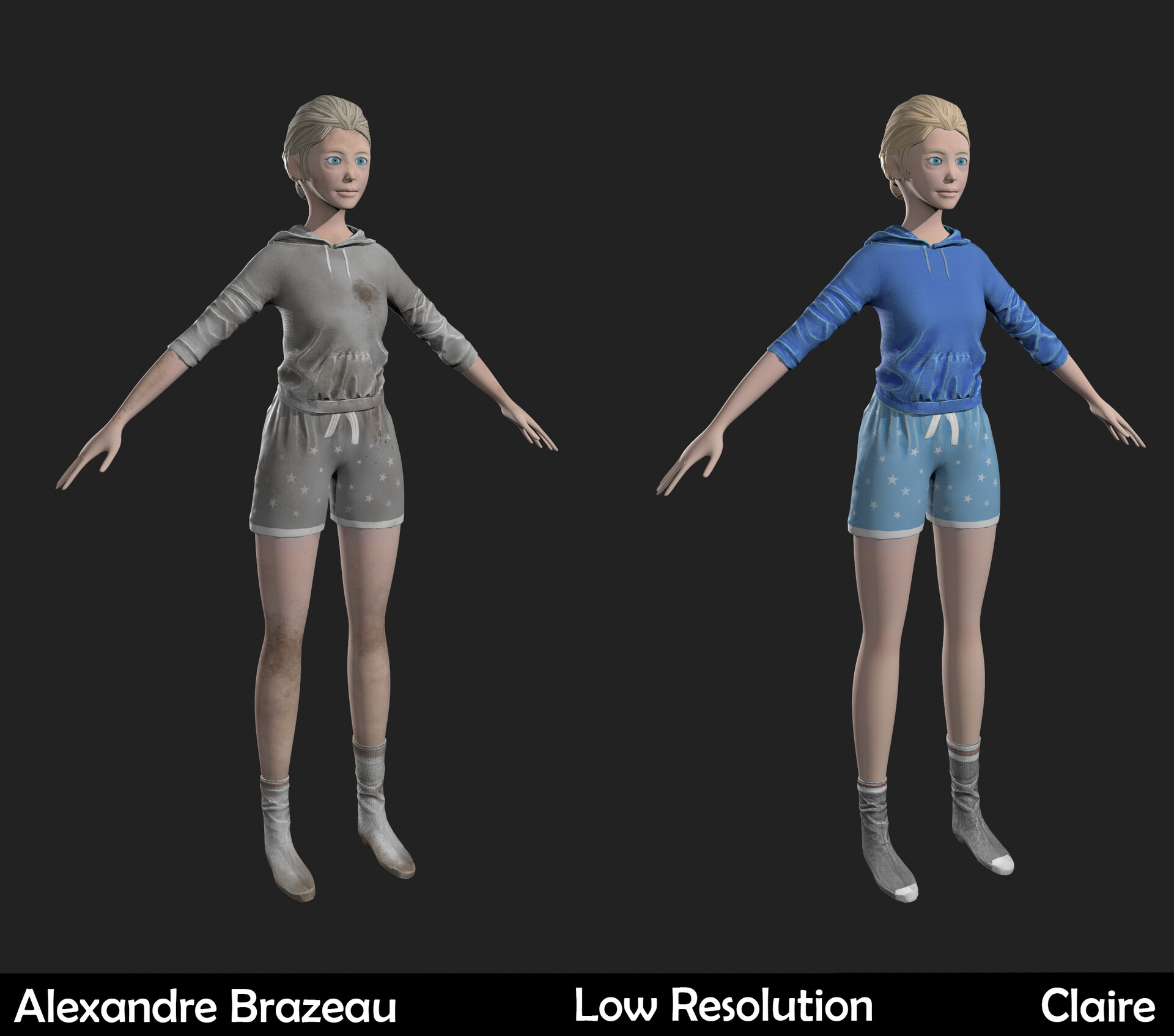 ArtStation - EQUILIBRIUM: Claire (Main Character)