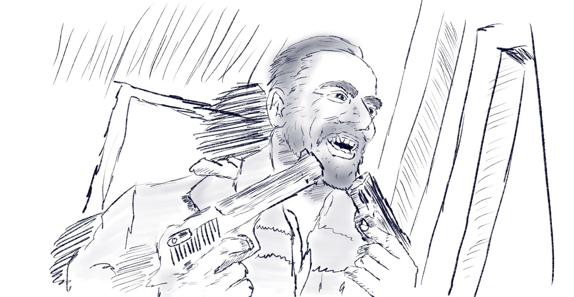 ArtStation - Happy opening scene (in progress)