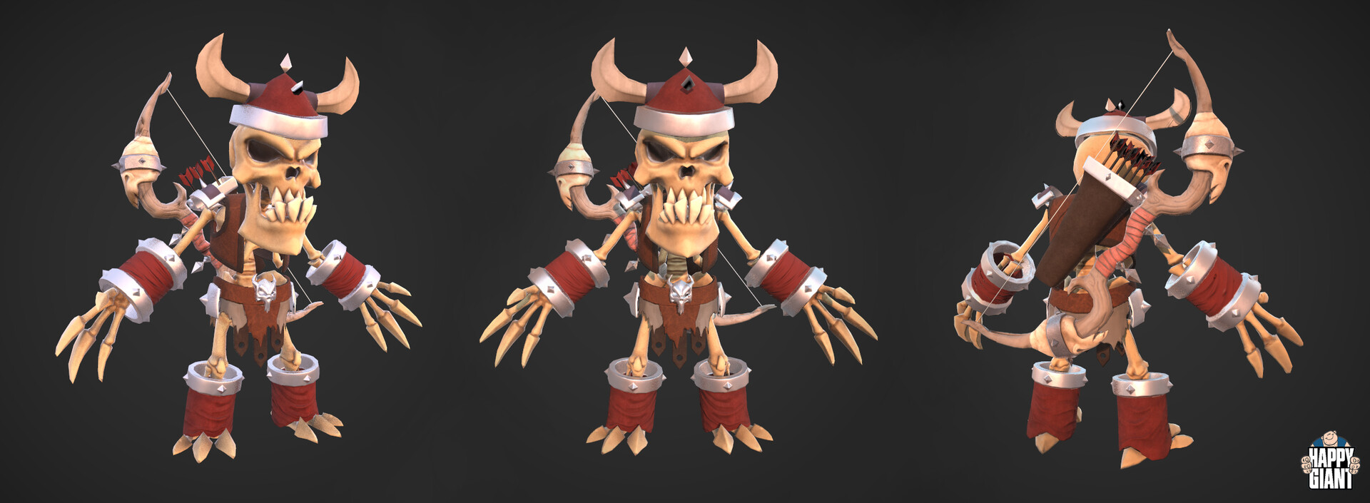 ArtStation - Cute Vs Chaos: Skeleton Warrior