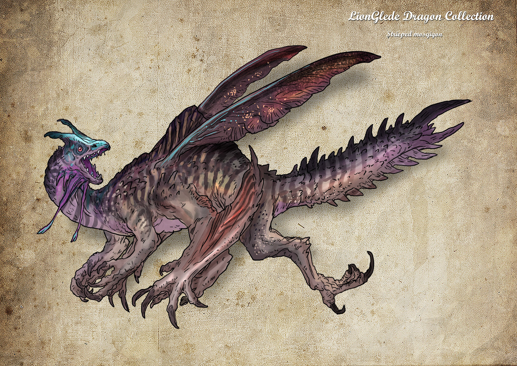 ArtStation - Strieped mosqigon