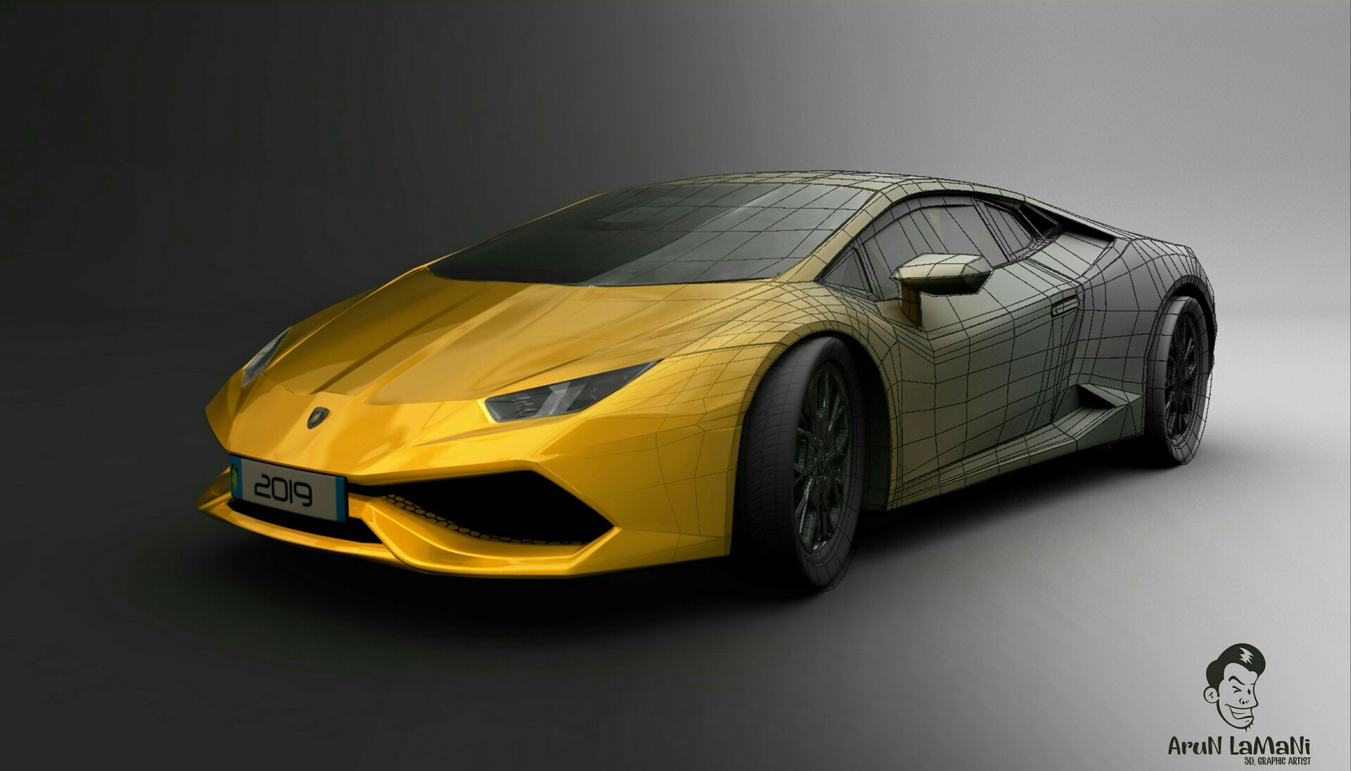 ArtStation - 3d car modelling