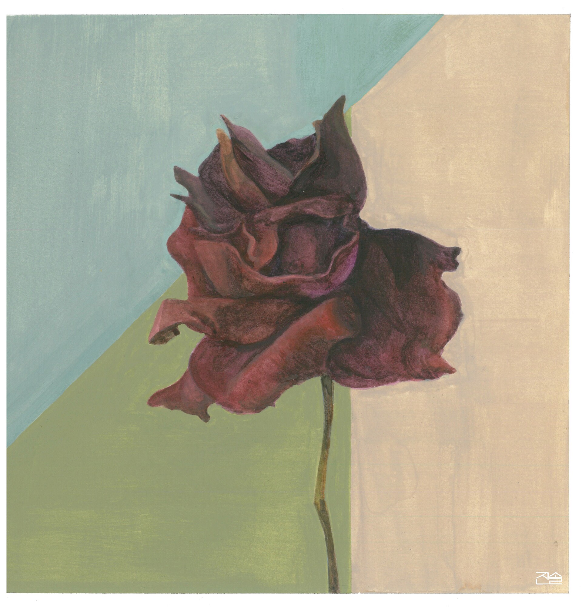 ArtStation - Dry rose