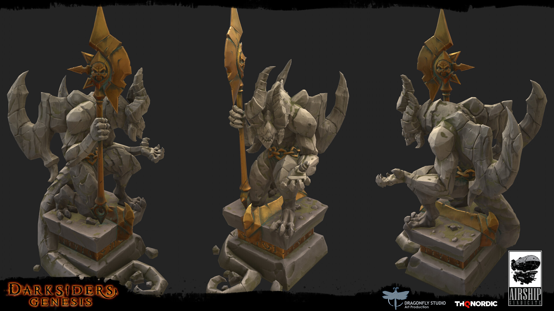 Konstantin Zhidkov - Darksiders Genesis Statue B