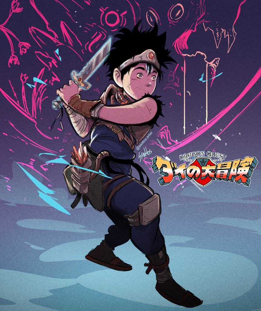 ArtStation - Dragon Quest: Dai no Daibōken