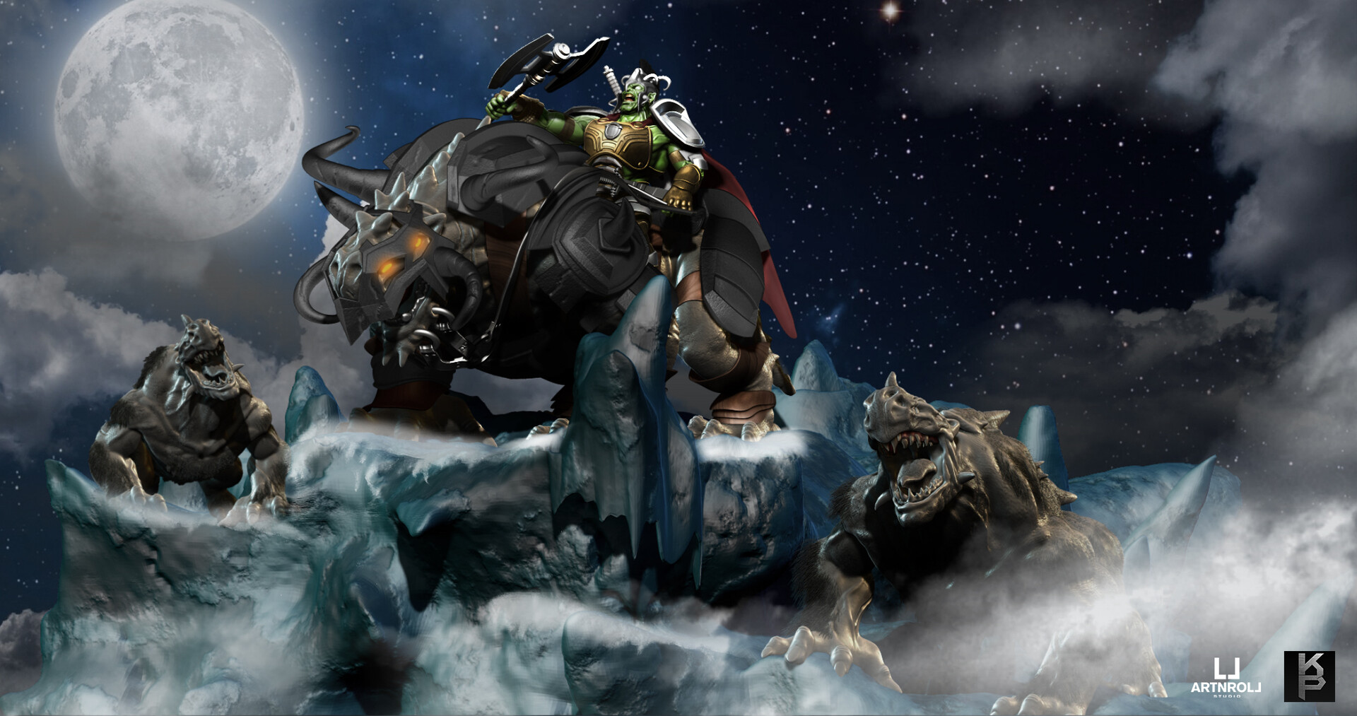 ArtStation - King Orc Muruk