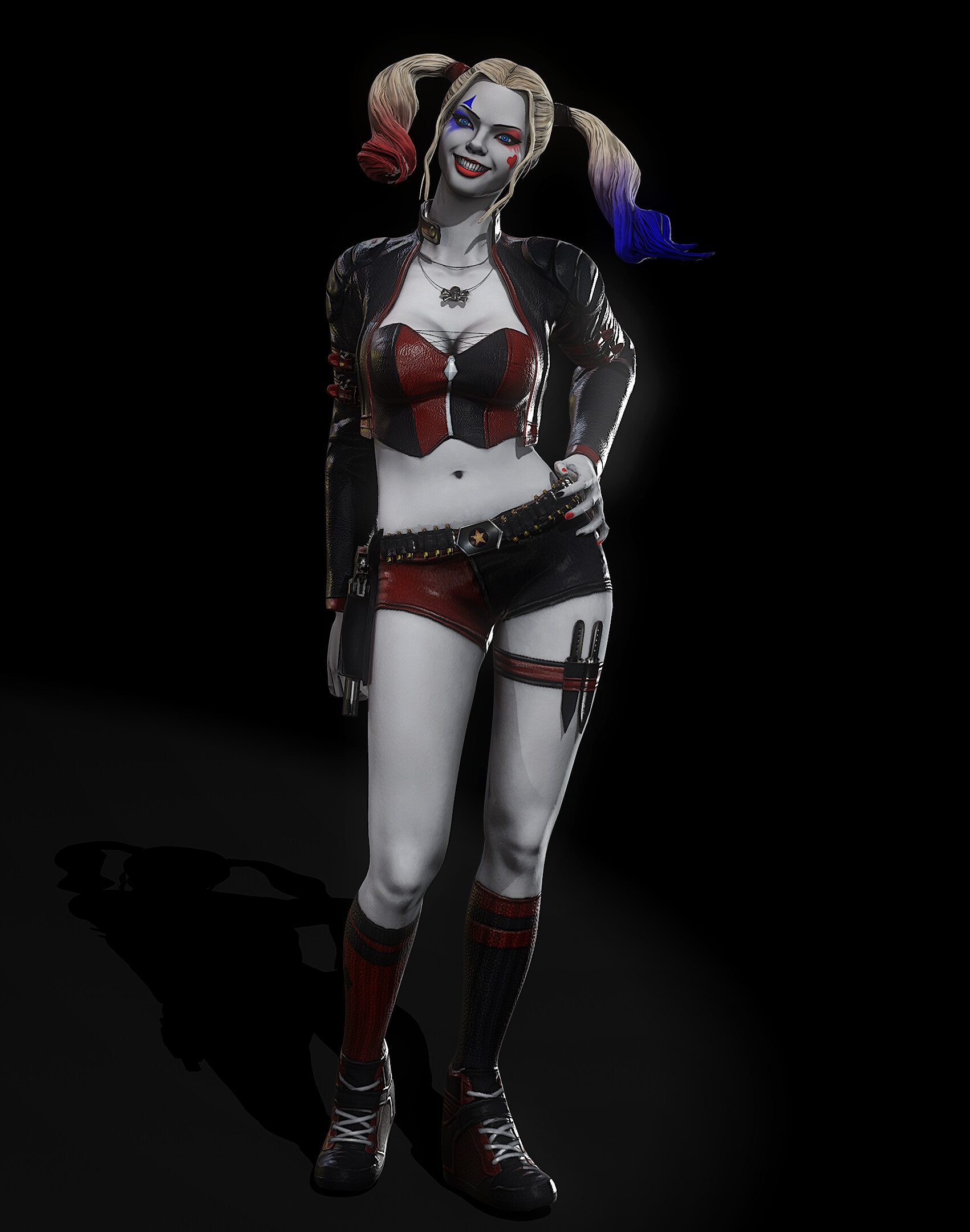 ArtStation - DC_Harley Quinn_DC unchained(2016), Sangyang An