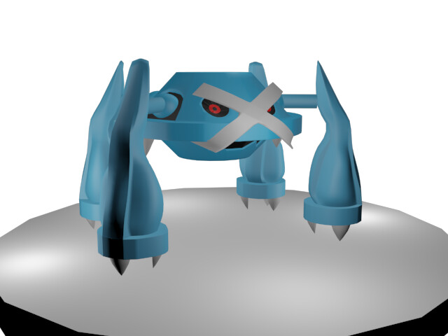 ArtStation - 3D Metagross model