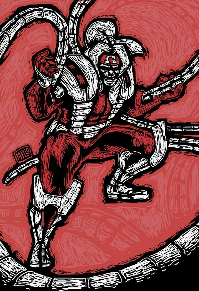 ArtStation - OMEGA RED | Fan art by Millo Sketch