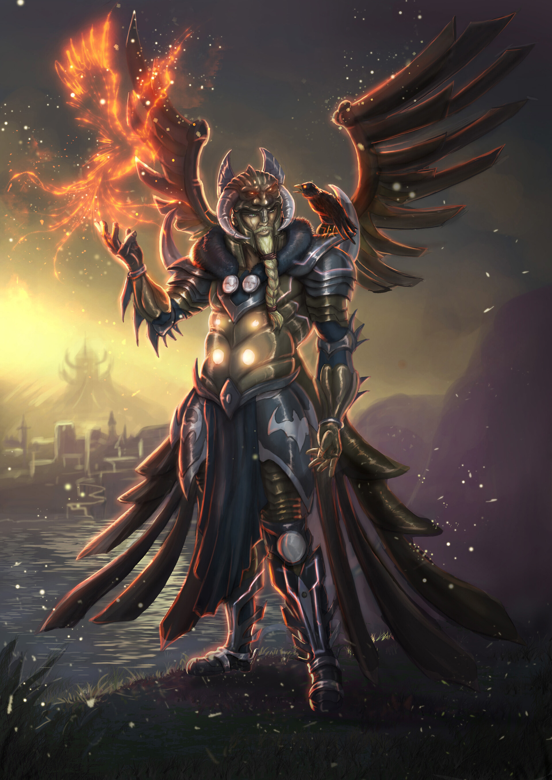 ArtStation - Viking God Concept