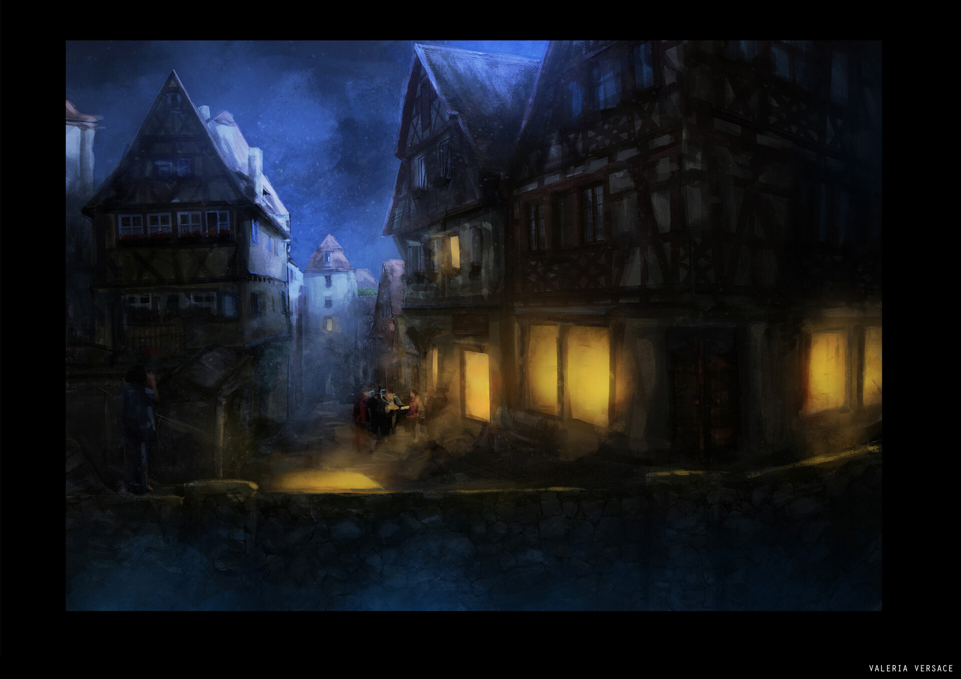 ArtStation - Midnight Town