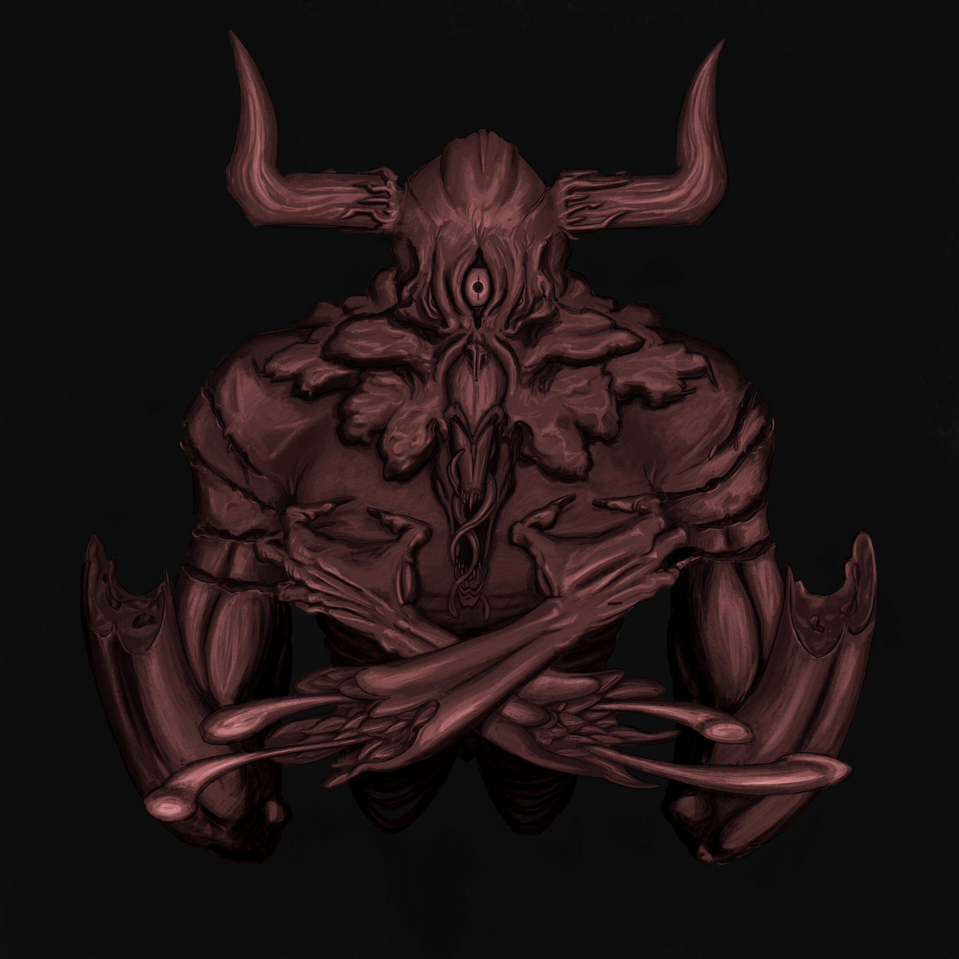 ArtStation - Horrendous creature