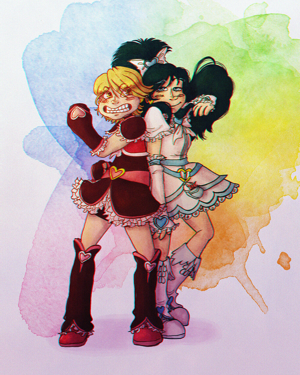 ArtStation - Inktober day 10 :precure