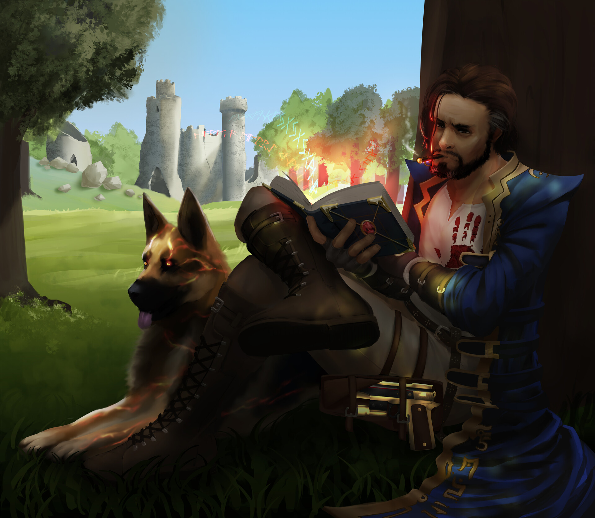 ArtStation - Sebastian Locke Commission