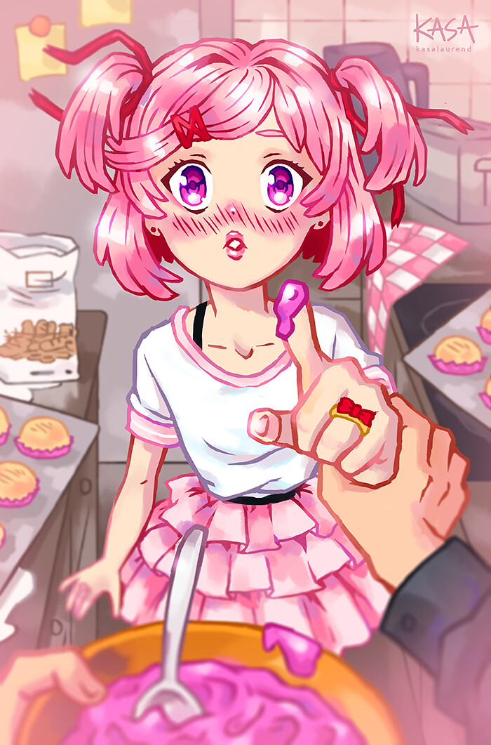 ArtStation - Natzuki - Doki Doki Literature Club! fanart