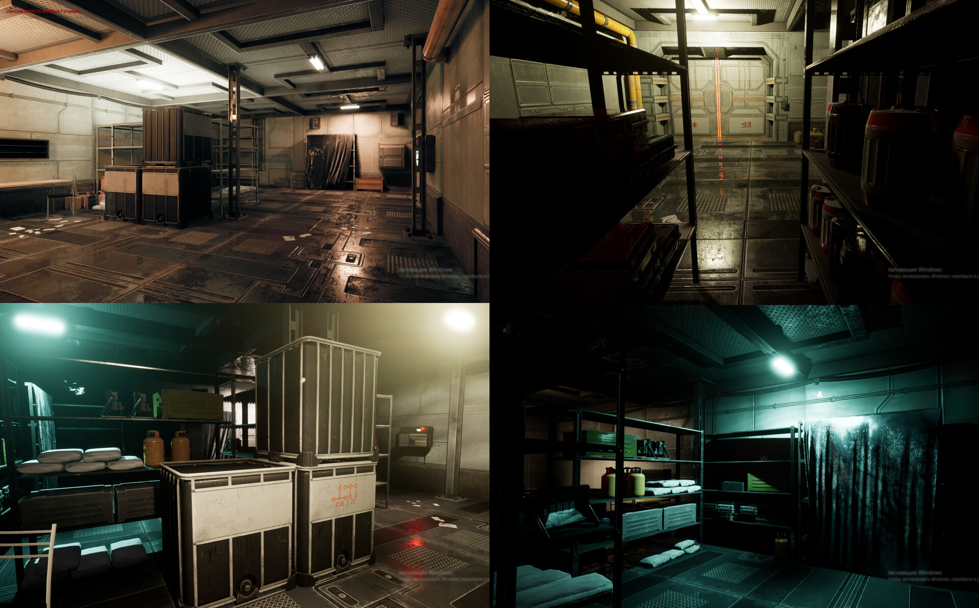 ArtStation - Gloomy room UE4