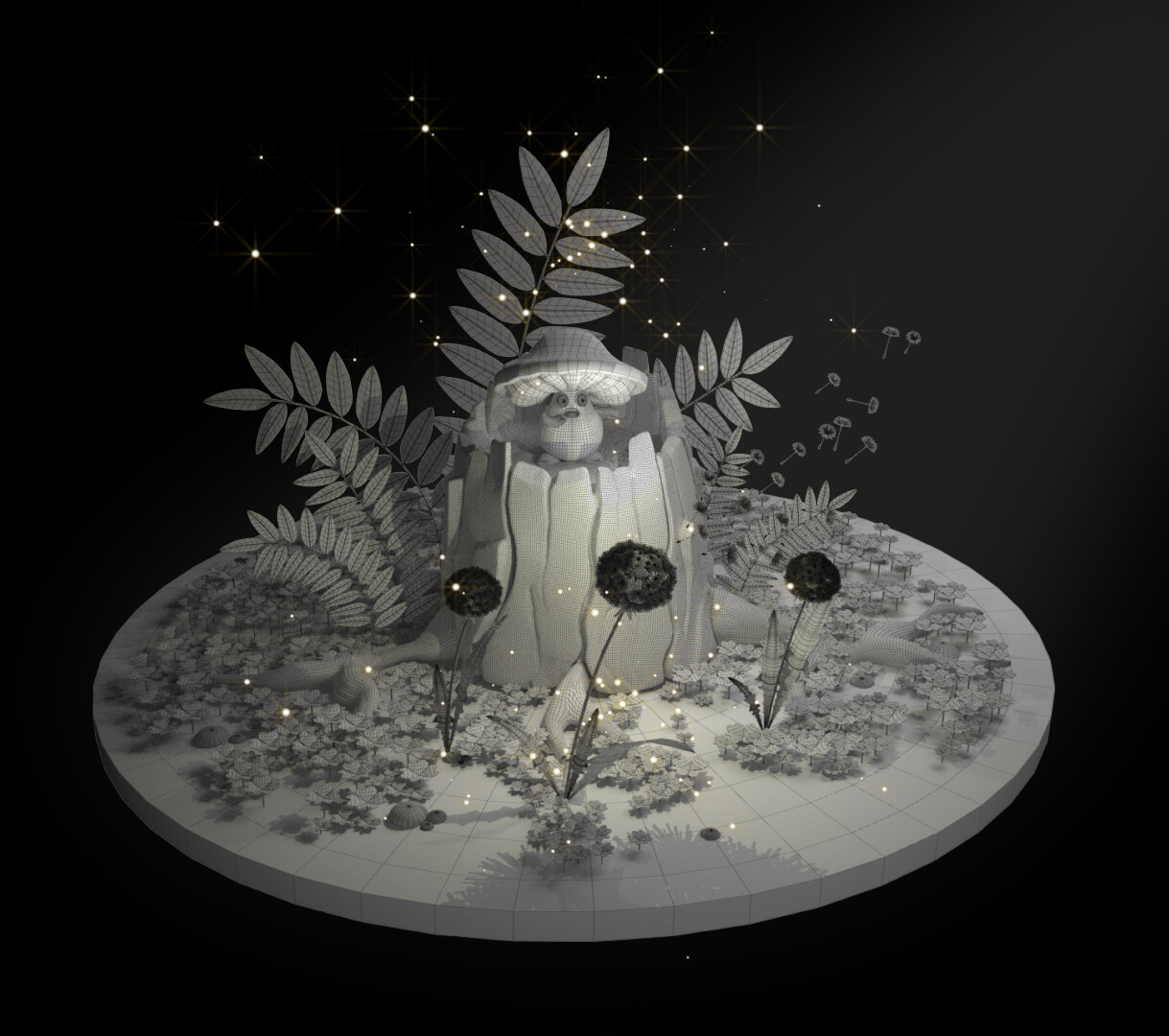 Sarah Morgado - Magic forest