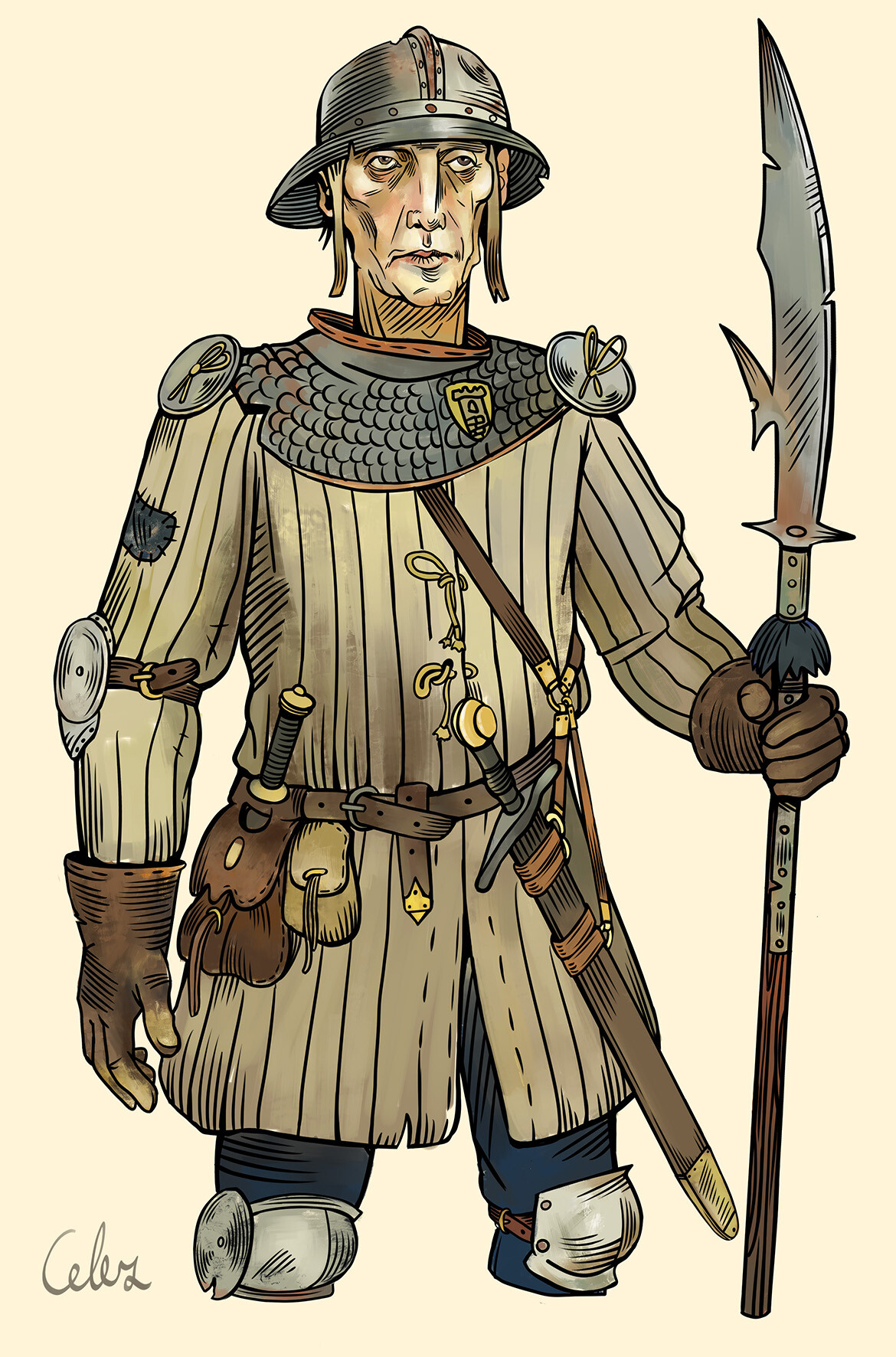 ArtStation - Medieval warrior