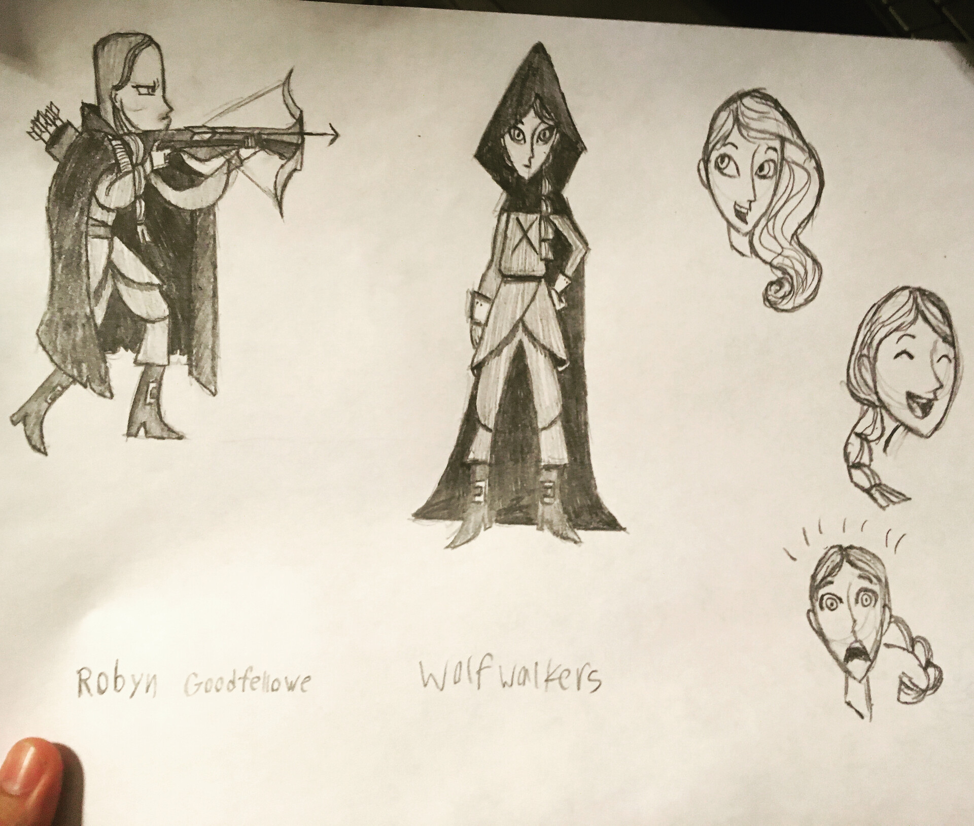 ArtStation - Wolfwalkers fan art