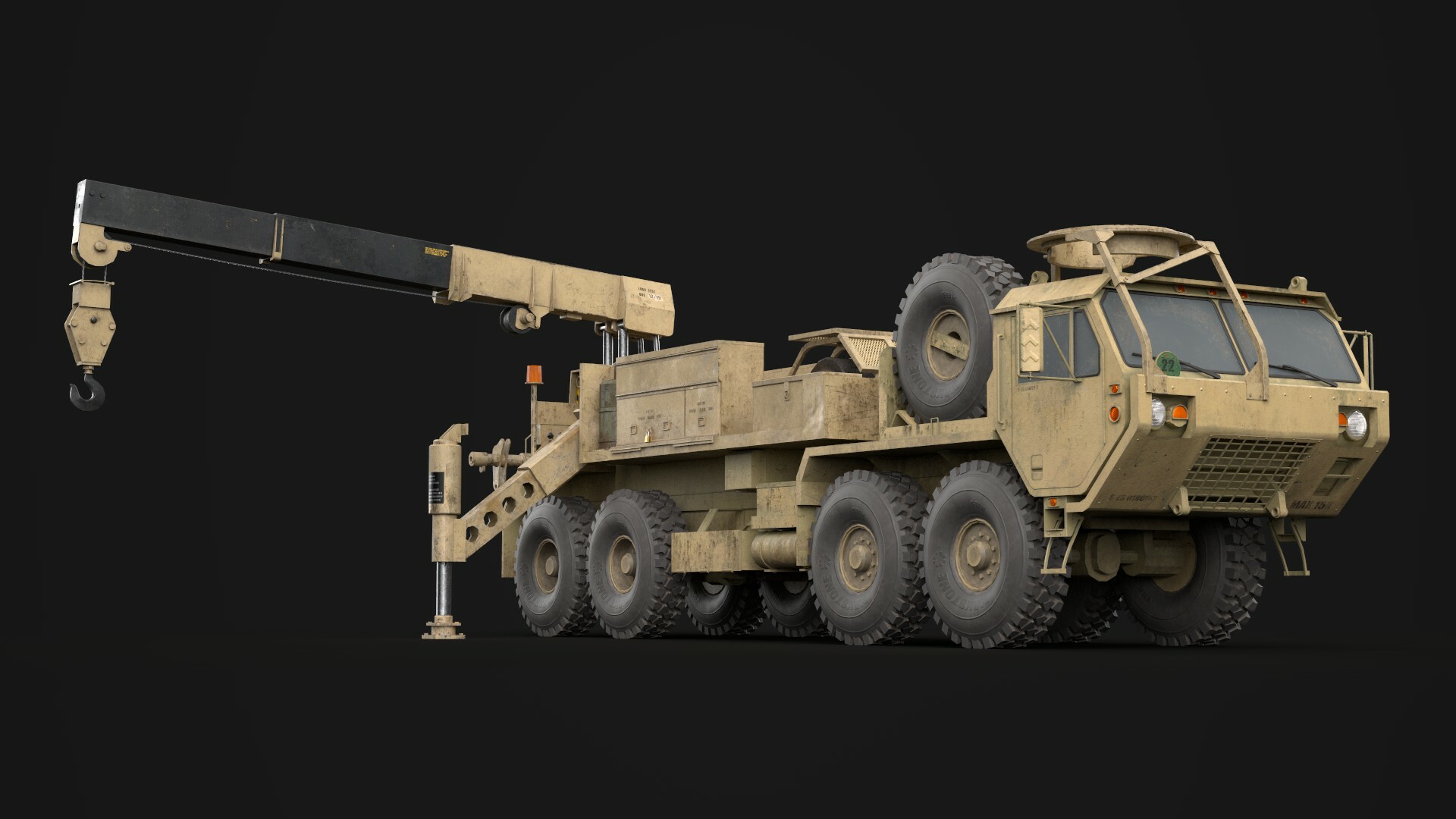 Shane Deptula - M984 HEMTT WRECKER