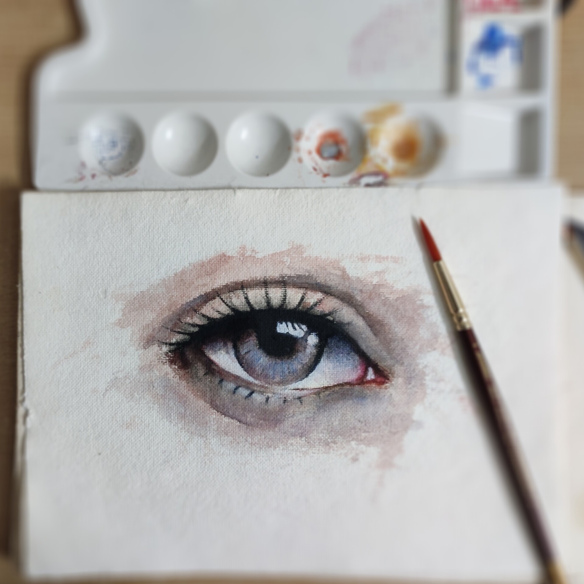 ArtStation - Eye Painting
