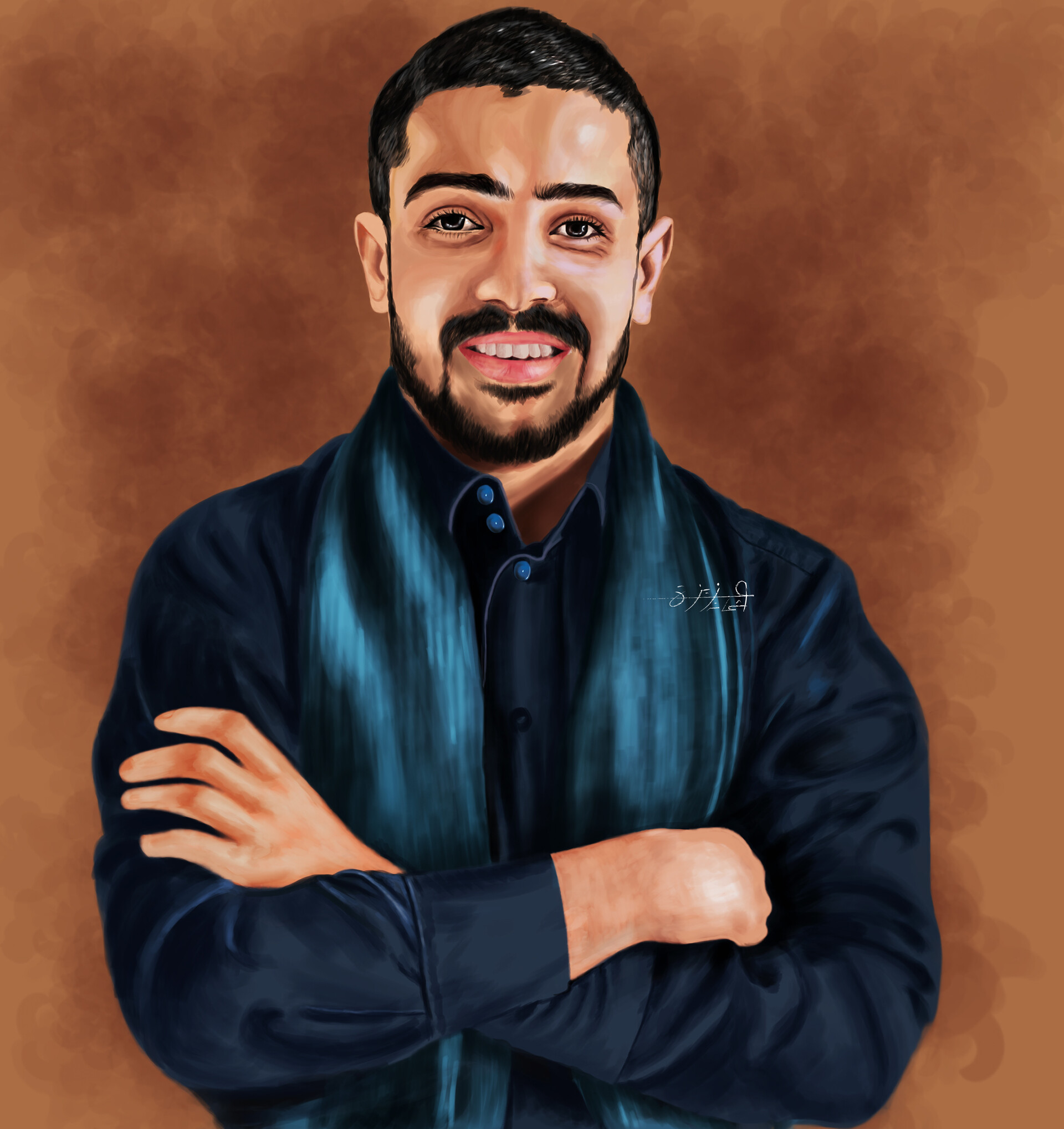 ArtStation - Kimo My Son Portrait