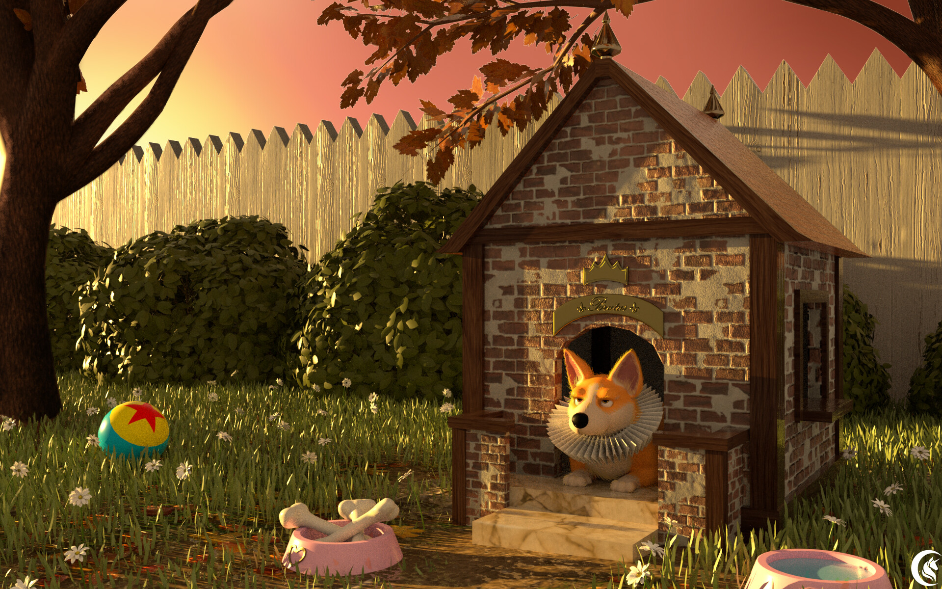 ArtStation - Dog House