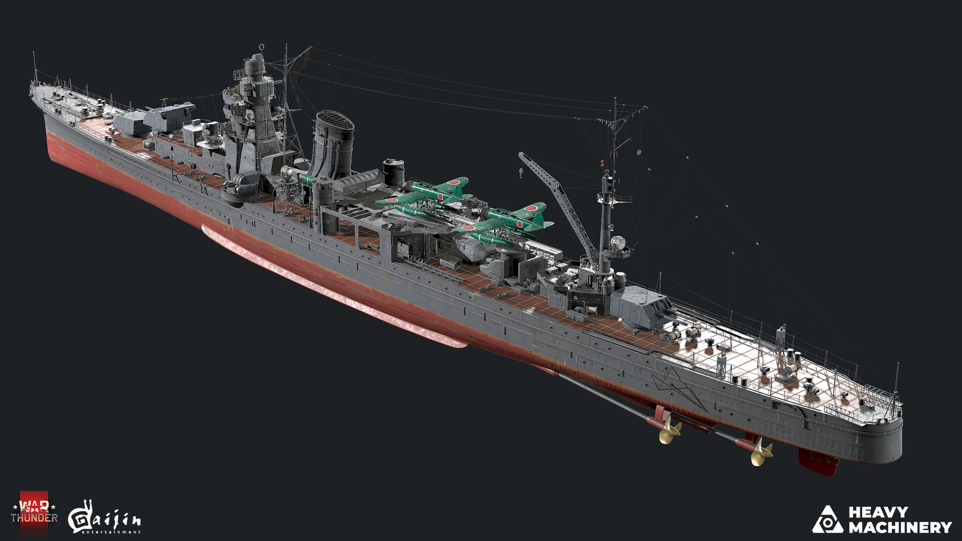 Heavy Machinery - Agano light cruiser