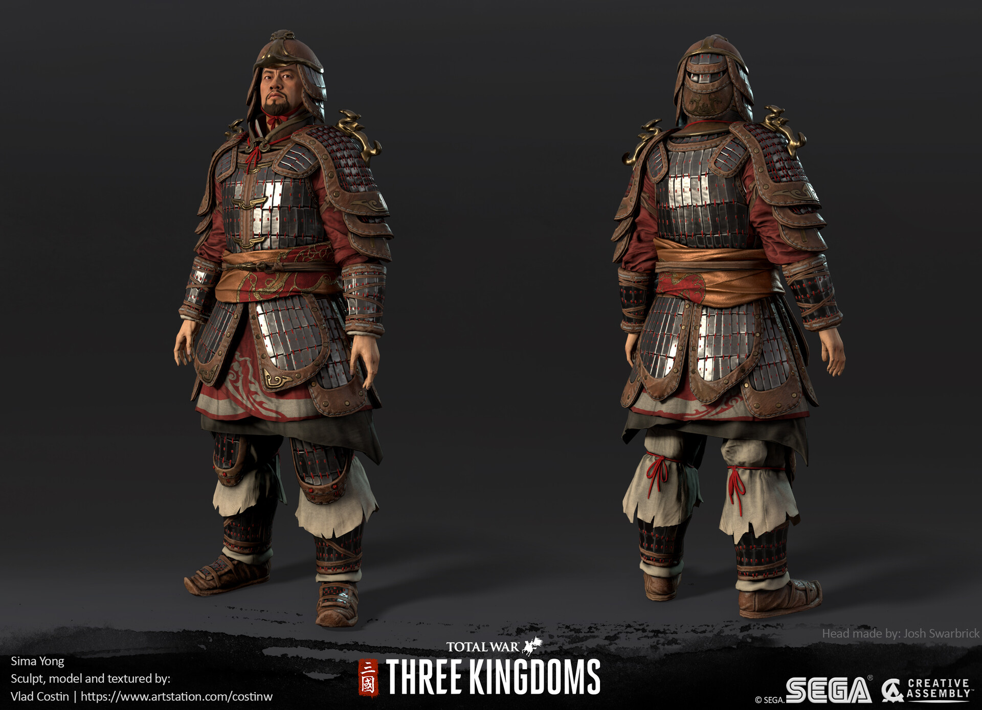 ArtStation - Total War: Three Kingdoms Eight Princes - Character ...