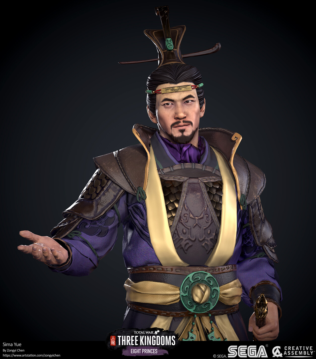 Creative Assembly - Total War: Three Kingdoms Eight Princes - Character ...