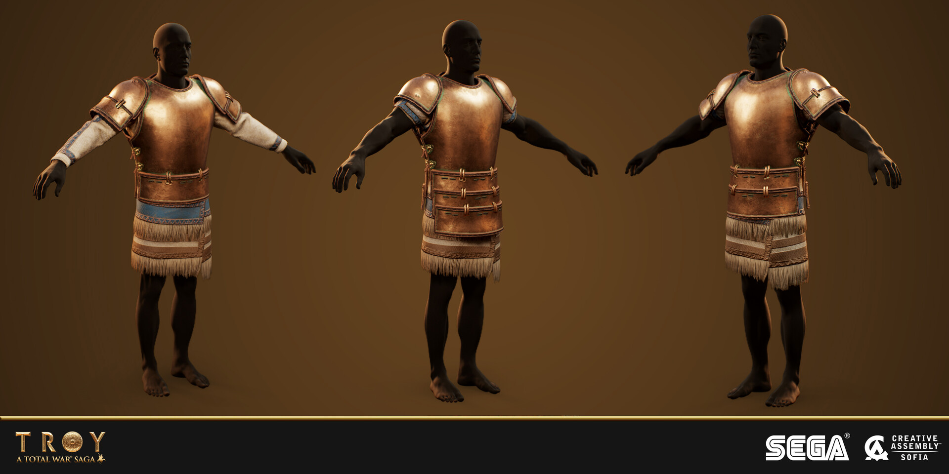 Creative Assembly - Total War: Troy - Character Artwork from 2019
