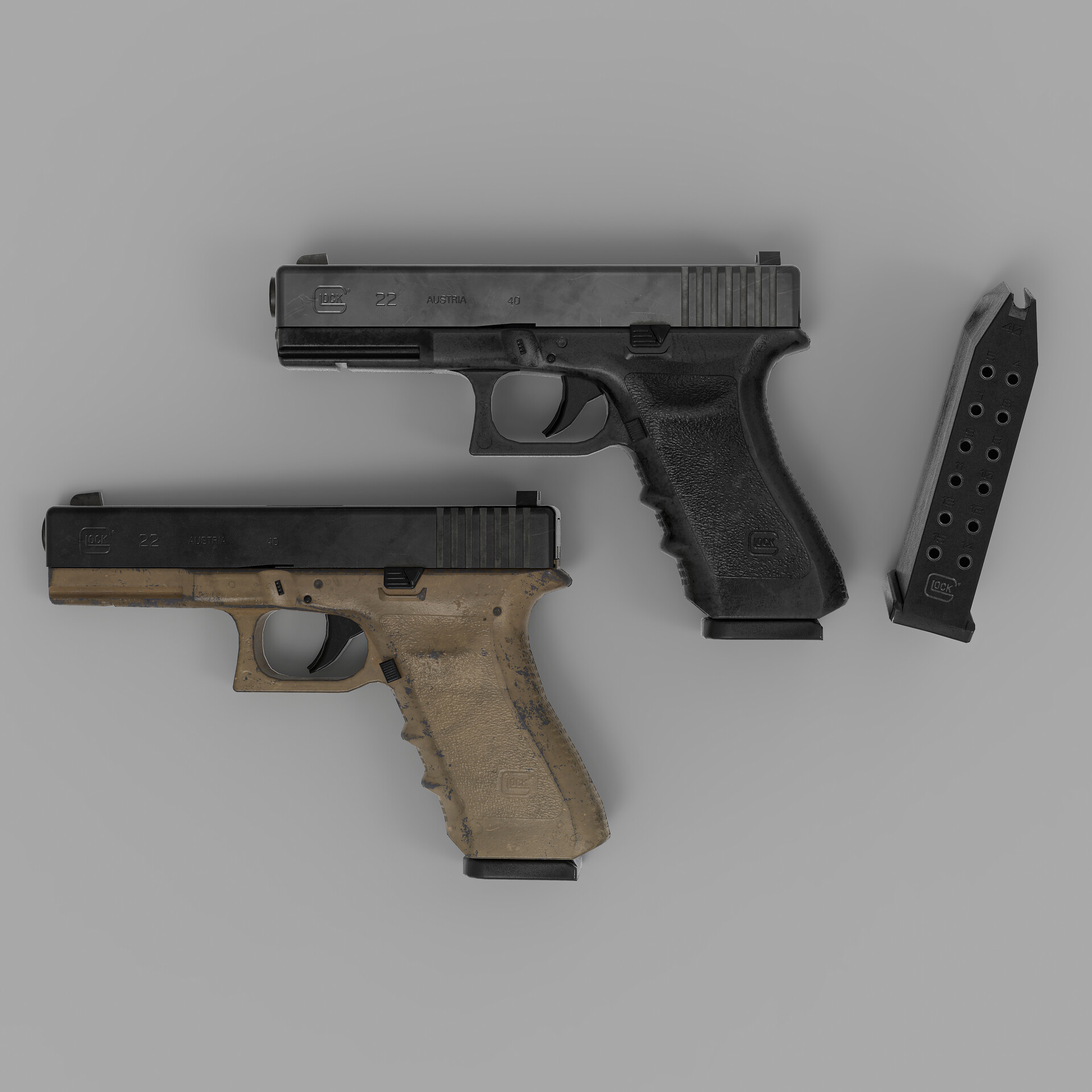 ArtStation - Glock 22