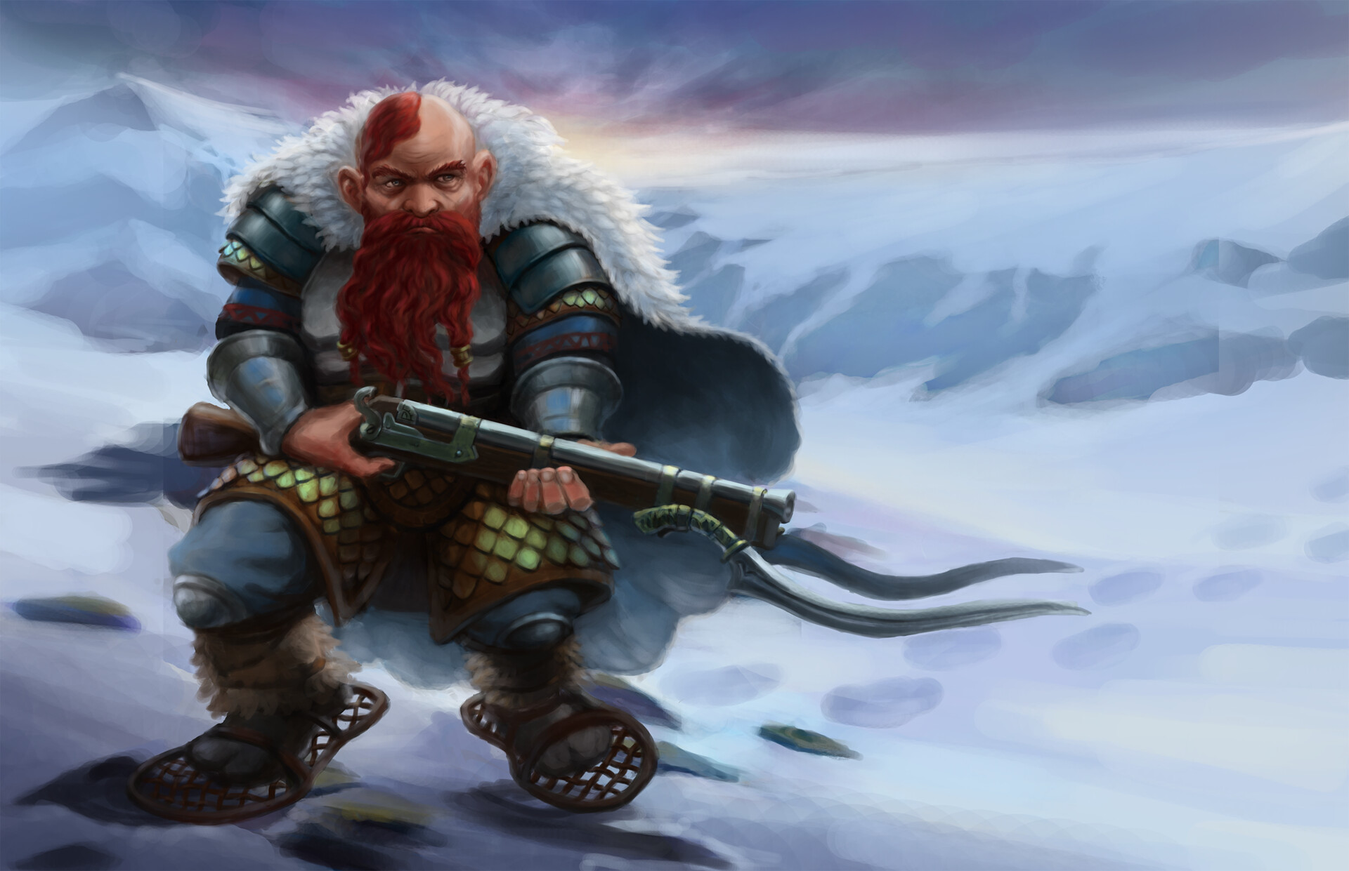 ArtStation - dwarf sniper