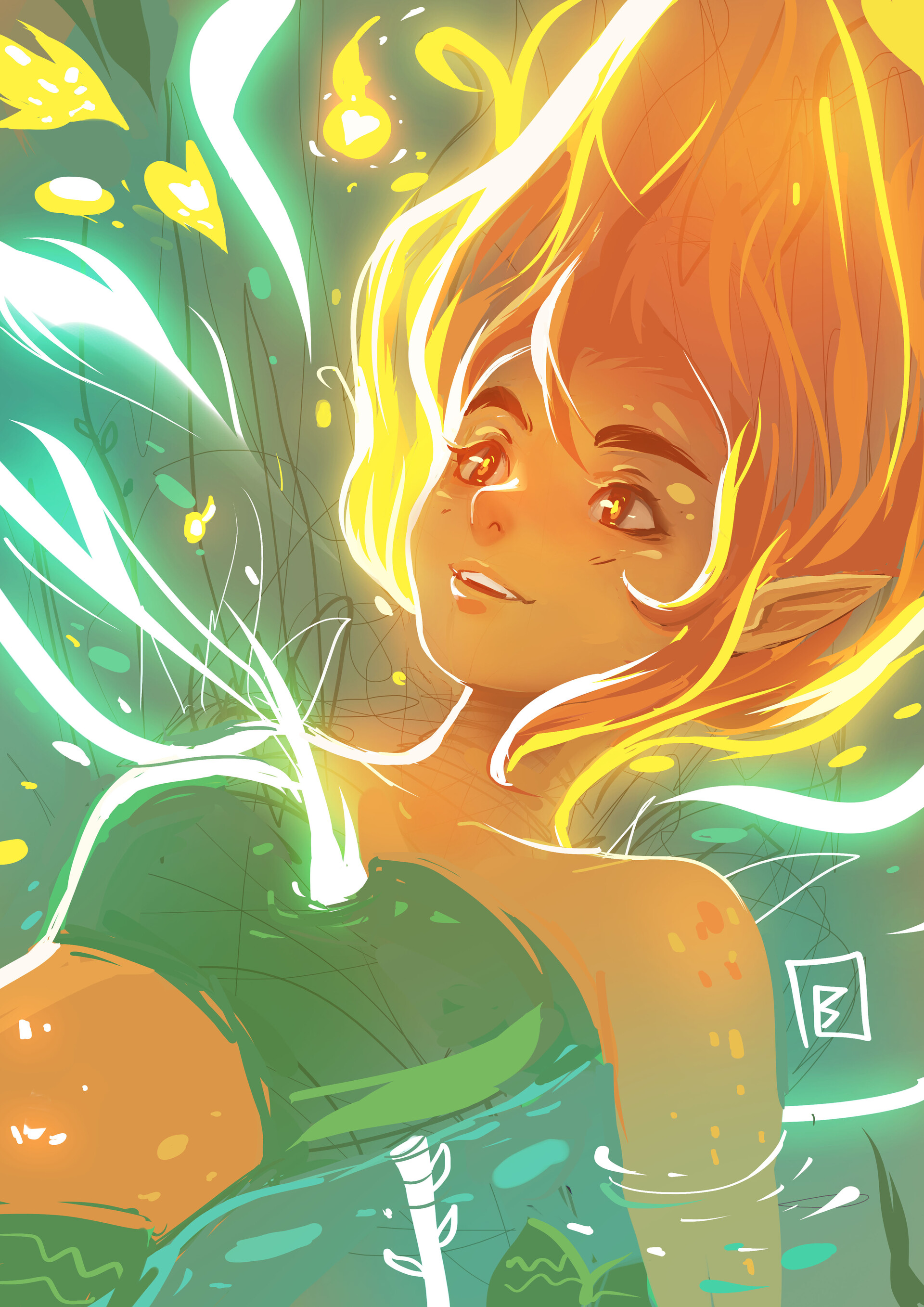 ArtStation - Light Mermaid